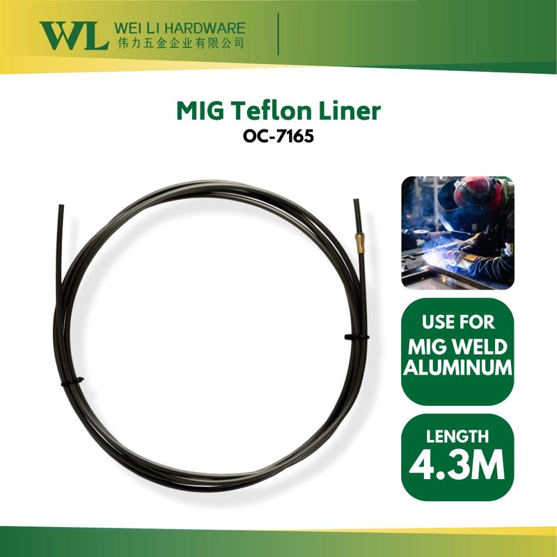 MIG Telfon Liner for Aluminum Welding 4.3M / MIG Liner / MIG - TikTok ...