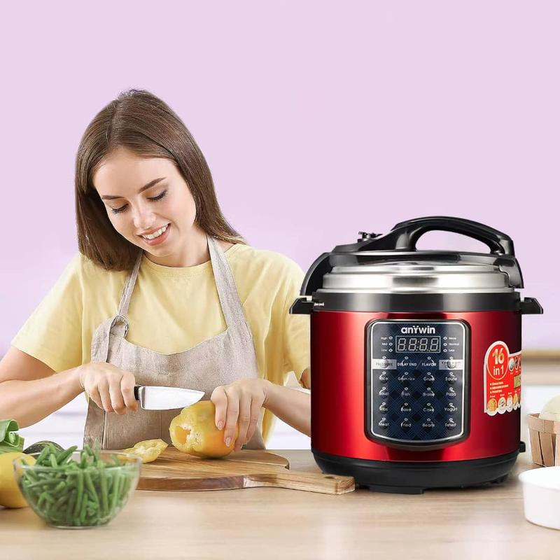 ANYWIN Pressure Cooker Periuk Tekanan 6L/12L - TikTok Shop Malaysia