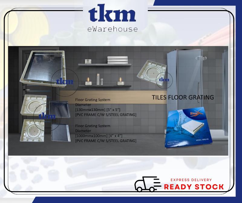 [TKM] Stainless Steel Tiles Floor Trap Floor Grating Anti Cockroach 4 ...