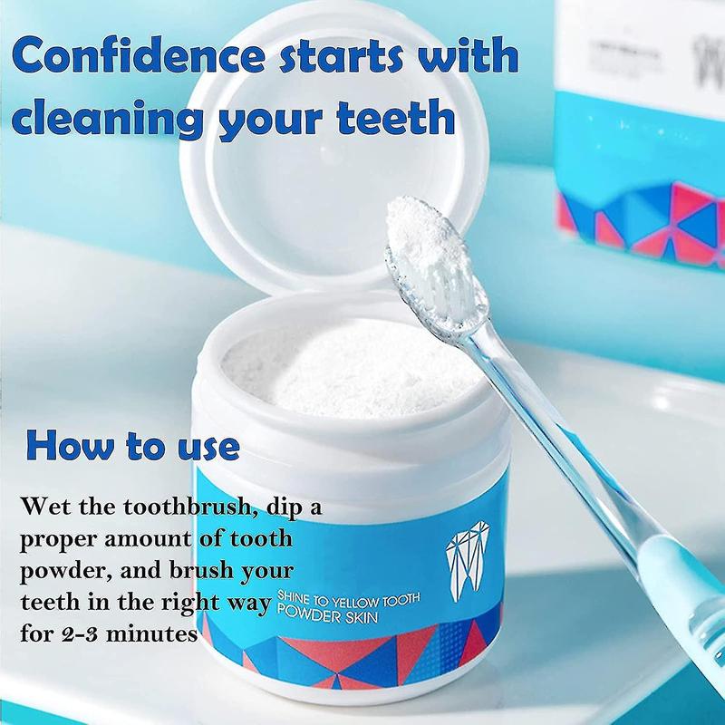 Clean tooth stains calculus baking soda tooth whitening powder fresh ...