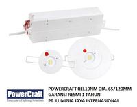 Jual PREMIUM Emergency Light Powercraft REL10NM 6W LED LI ION BATTERY ...