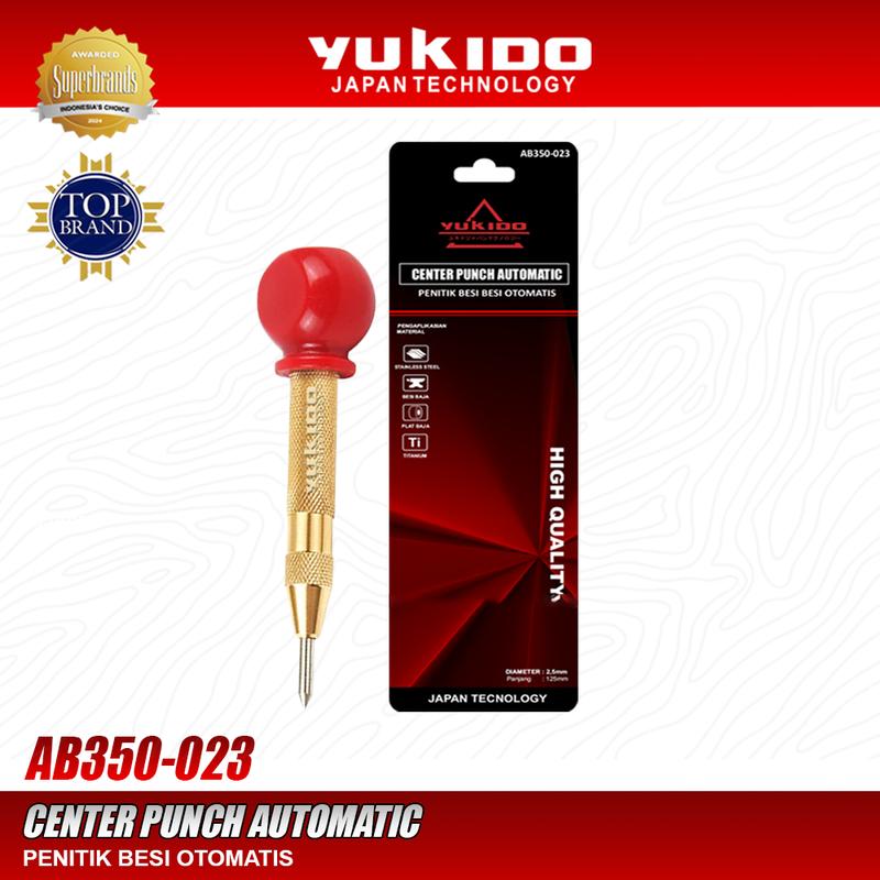 PENITIK BESI OTOMATIS YUKIDO ORIGINAL - CENTER PUNCH AUTOMATIC (AB350 ...