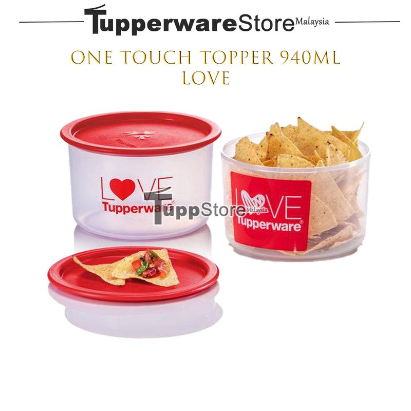 Tupperware Brands One Touch Topper Air Tight Food Storage Container ...