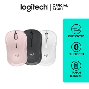 Logitech Pebble 2 M350s Mouse Wireless Bluetooth Slim Silent dilengkapi ...