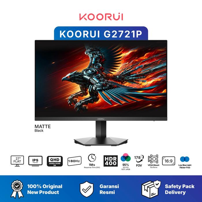 Jual Official Koorui Indonesia - Monitor Koorui G2721P - Monitor PC ...