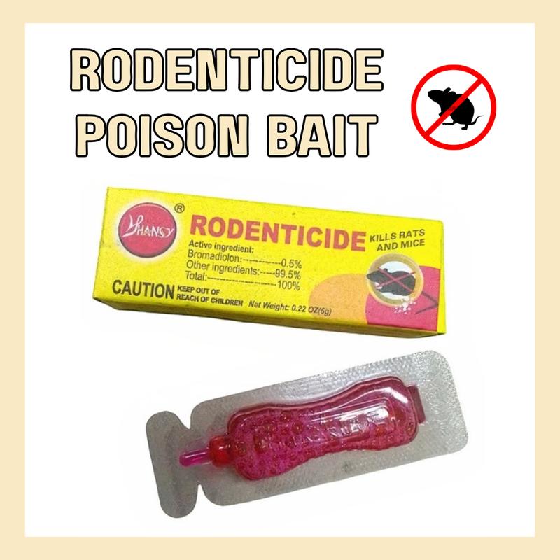 6 GRAM RODENTICIDE POISON BAIT KILL RATS AND MICE UBAT TIKUS - TikTok ...