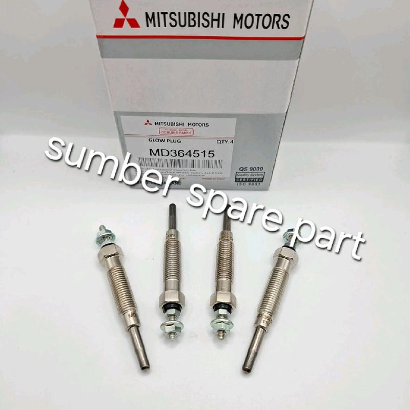 BUSI PEMANAS PIJAR GLOW PLUG HEATER 1SET 4PCS DAN 1PCS MITSUBISHI L300 ...