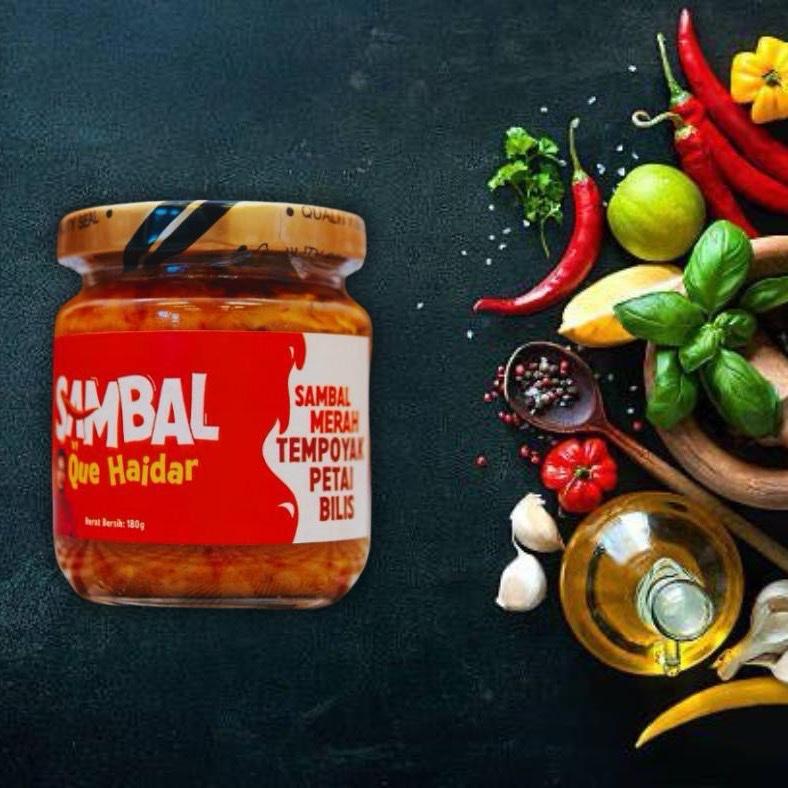 SAMBAL MERAH BY QUE HAIDAR 180 GRAM - TikTok Shop Malaysia