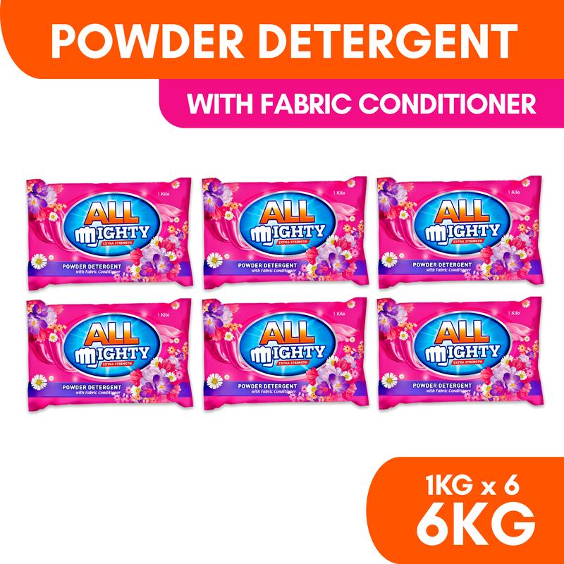 6 KILOS LAUNDRY DETERGENT POWDER All Mighty Detergent Powder - TikTok ...