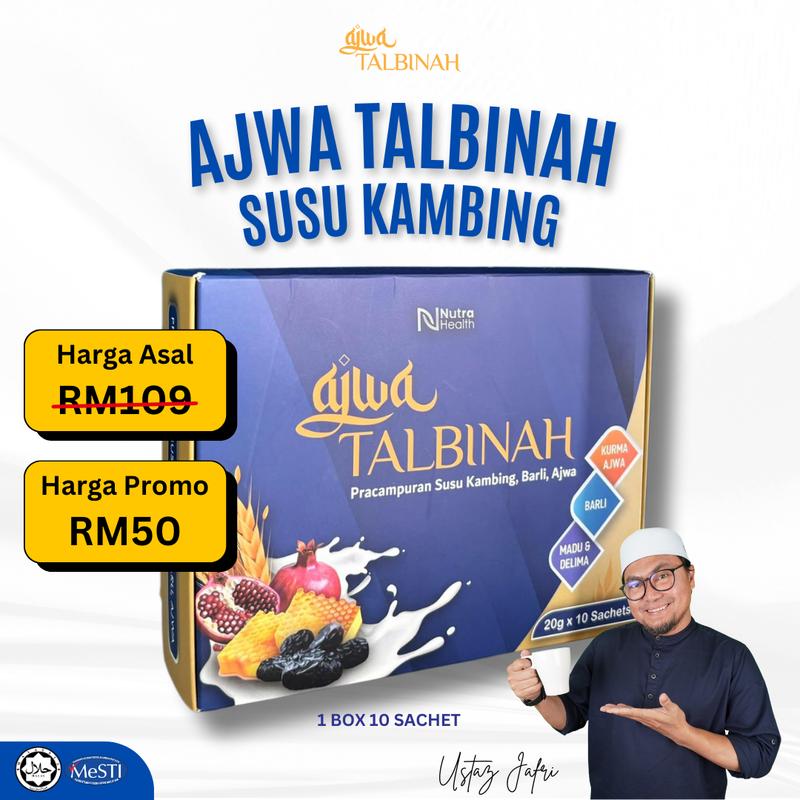 Susu Kambing Ajwa Talbinah - Minuman Sunnah Seisi Keluarga,Formulasi ...
