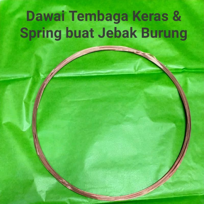 Dawai Tembaga Keras dan Spring buat Jebak Burung - TikTok Shop Malaysia