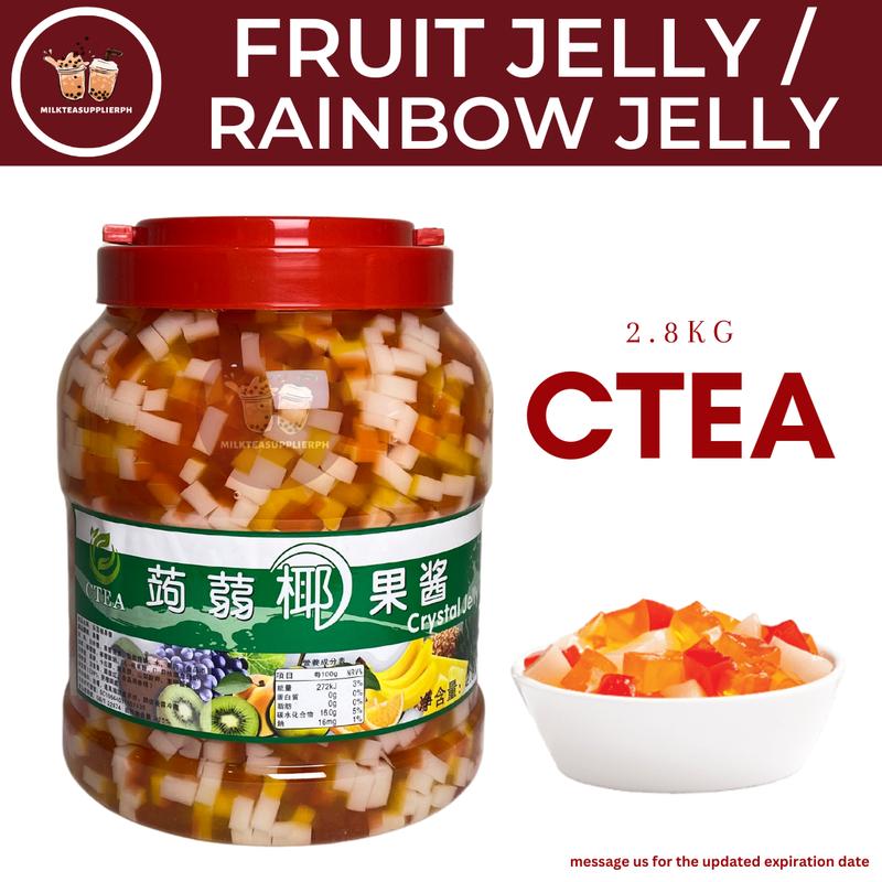 CTEA Fruit Jelly Rainbow Jelly 2.8kg Milin Dessert Sinker - TikTok Shop Philippines