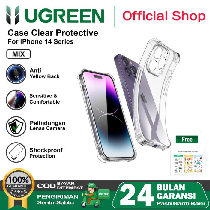 Jual UGREEN Clear Protective Case iPhone 14 Pro Max 14 Plus 14 Pro ...