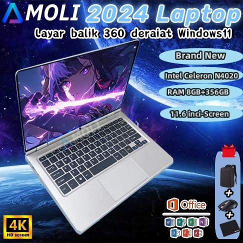 AMOLI [Baru dan Asli] Laptop Baru 2024 11,6 Inci RAM 8+256GB - Shop ...