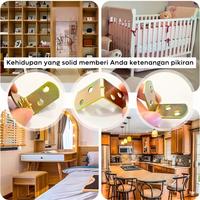 Promo Bracket Siku L 10PCS Stainless Steel 90° Penyangga Rak Dinding ...