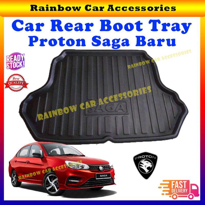 Proton Saga Baru VVT Premium 2016-2025 Custom Fit Car Rear Boot ...