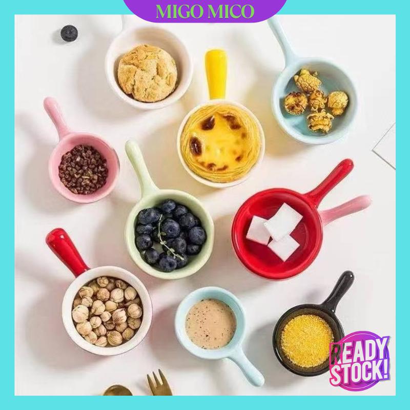 MIGO MICO.Mini Ceramic Dipping Bowl Seasoning Soy Sauce Plat - TikTok ...