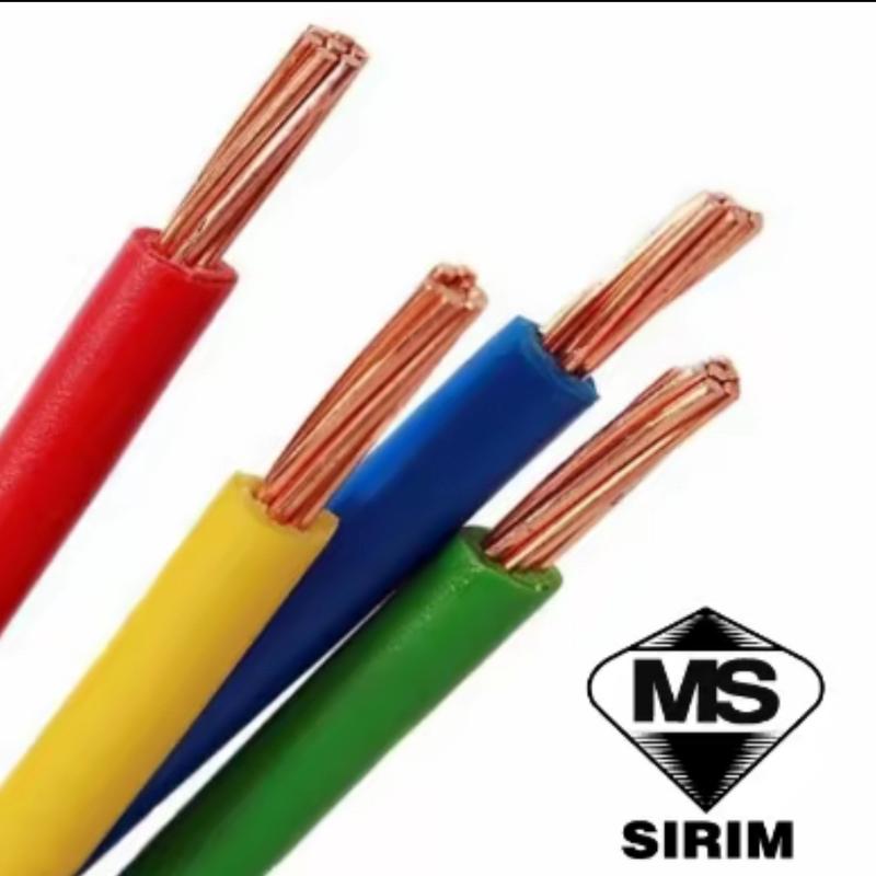 (Loose Cut)Kabel Wire Tembaga / Wayar Per Meter 1.5 2.5 4.0 6.0 ...