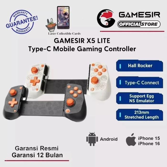 Promo GameSir X5 Lite Type C Zenless Zone Zero Mobile Gaming Controller ...