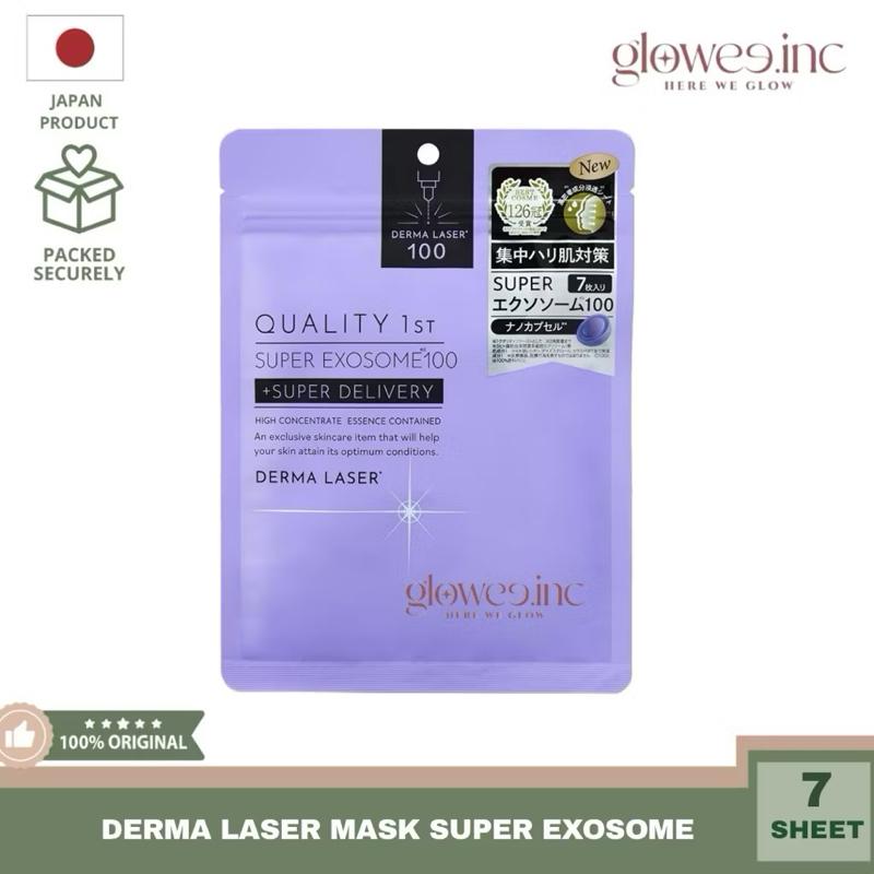 READY STOCK - Derma Laser Face Mask Exosome 100 Original Japan - Shop ...