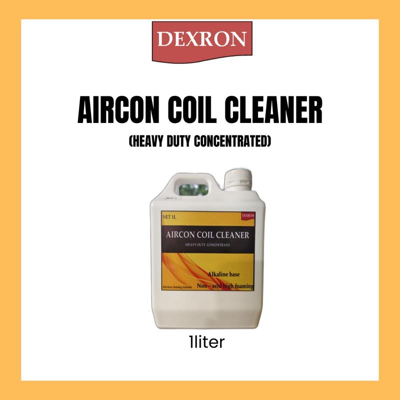 DEXRON AIRCON COIL CLEANER (ALKALINE BASE CONCENTRATE) 1 LITER - TikTok ...