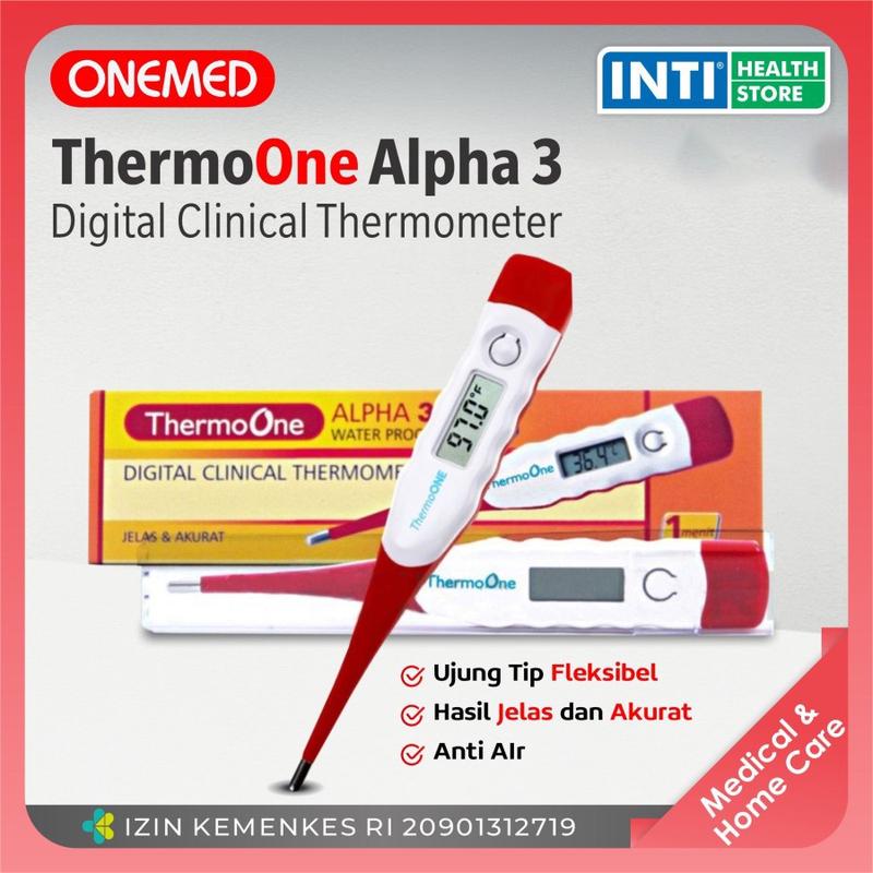 ONEMED | Thermometer ThermoOne Alpha 3 | Termometer Digital Elastis ...