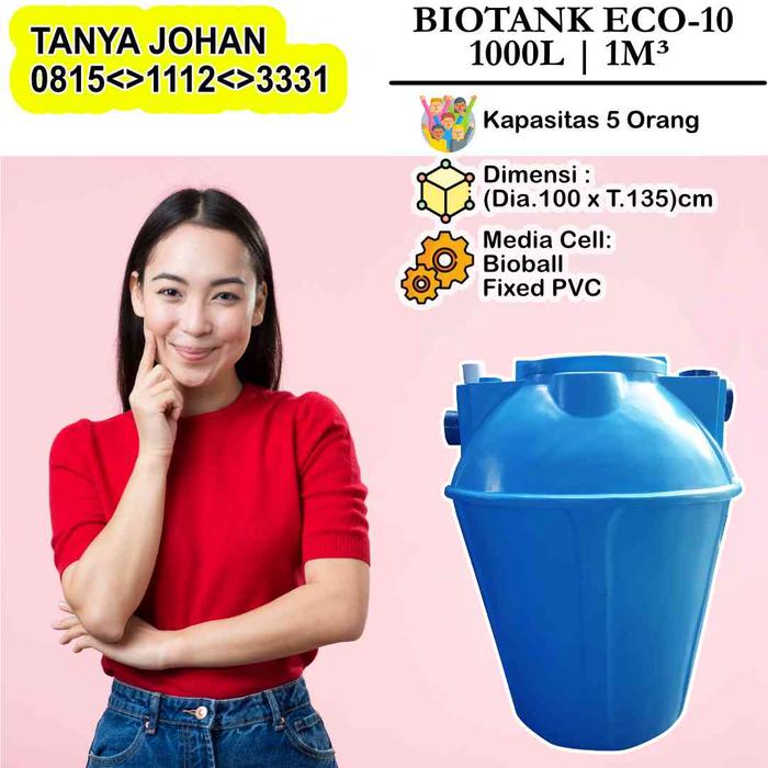 Jual Septic Tank Biotech 1000 Liter / 1M3 Liter Septictank 1000 Liter ...
