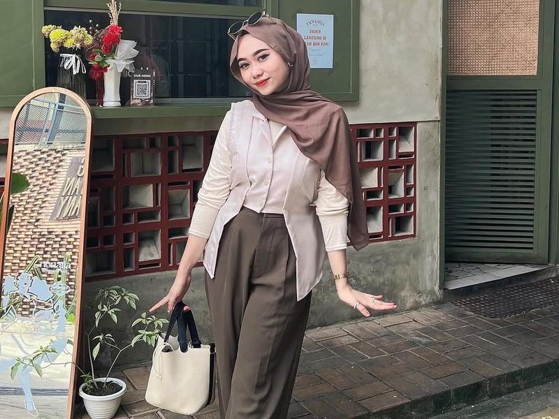 Mecca Vest Rompi Atasan Wanita Polos Korean Style Top Outer Premium - Shop | Tokopedia