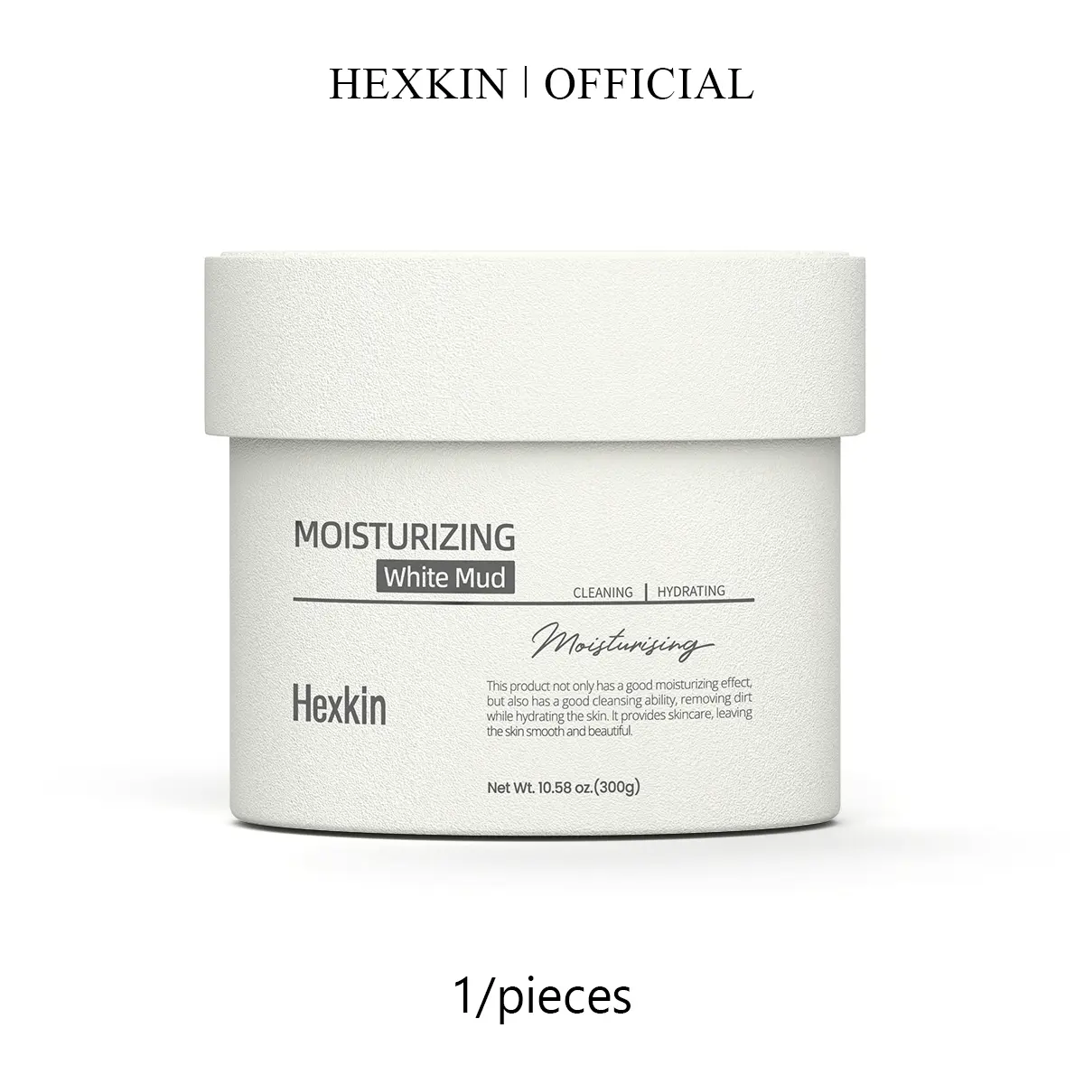[HexKin Official] Hexkin Moisturizing White Mud Mask | Cleansing ...