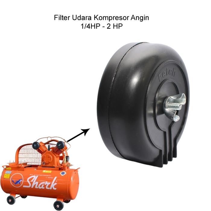 Filter Kompresor Angin 1/4 Hp - 2 Hp Drat 20 mm Fetch - Shop | Tokopedia