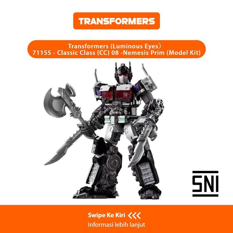 BLOKEES Model Kit Transformers Nemesis Prime (Luminous Eyes) - Shop ...