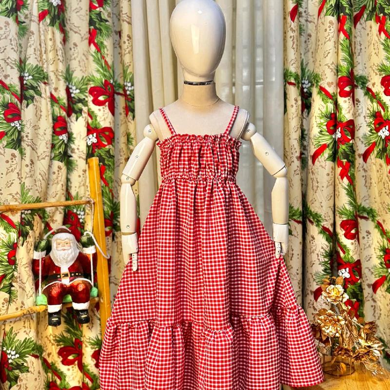 JJAS MALOI KIDS DRESS FIT 7 TO 9 YEAR OLD AVERAGE KID SIZE SEERSUCKER ...