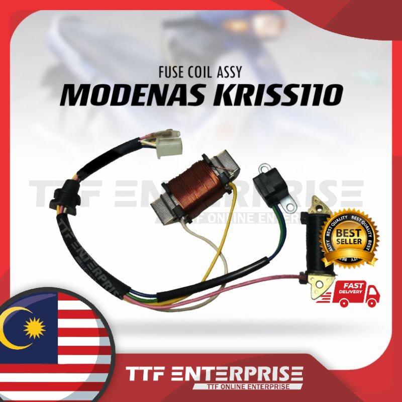 MODENAS KRISS110 FUSE COIL ASSY MAGNET COIL FIELD COIL ASSY KRISS 110 ...