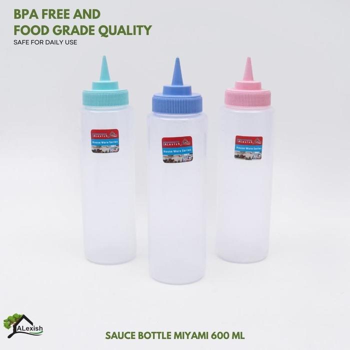 Jual BOTOL SAUS MIYAMI 600 ML alexish - Kab. Bekasi - Razya.shop ...
