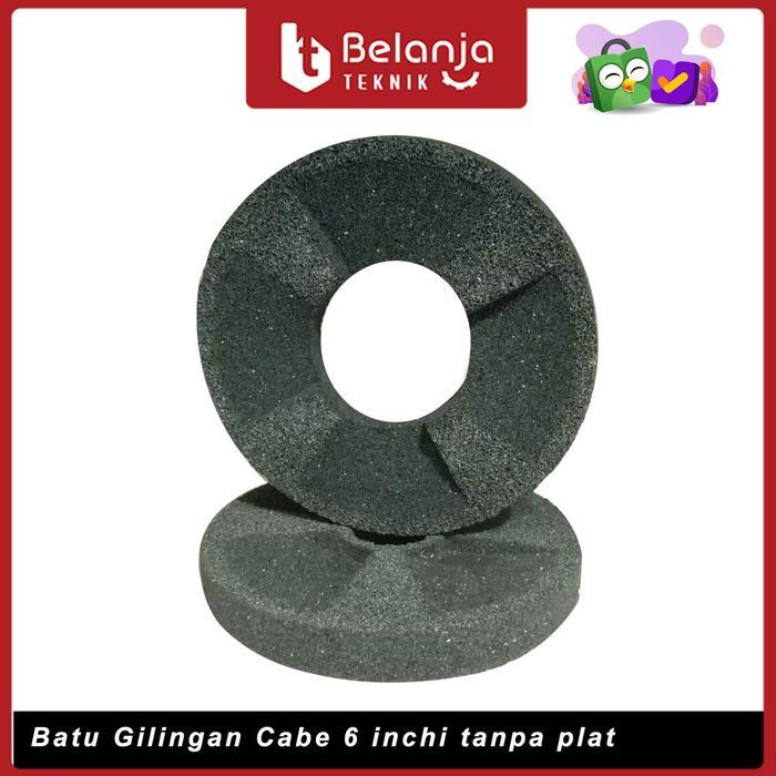 BATU GILINGAN CABE - BUMBU 6 INCHI TANPA PLAT - Shop | Tokopedia