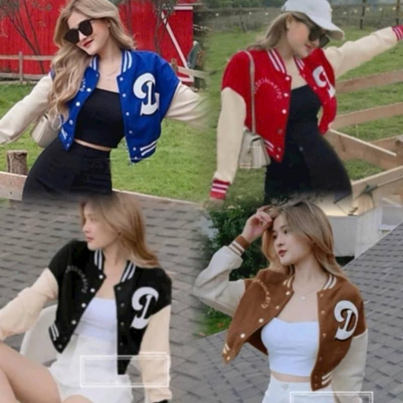 Jacket Pendek Kain Kapas paras pusat - TikTok Shop Malaysia