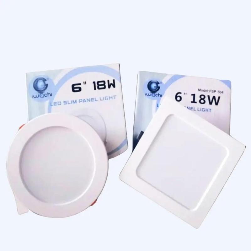 Iwachi 6” 18W Round Panel Light / Downlight with Sirim Approved ...