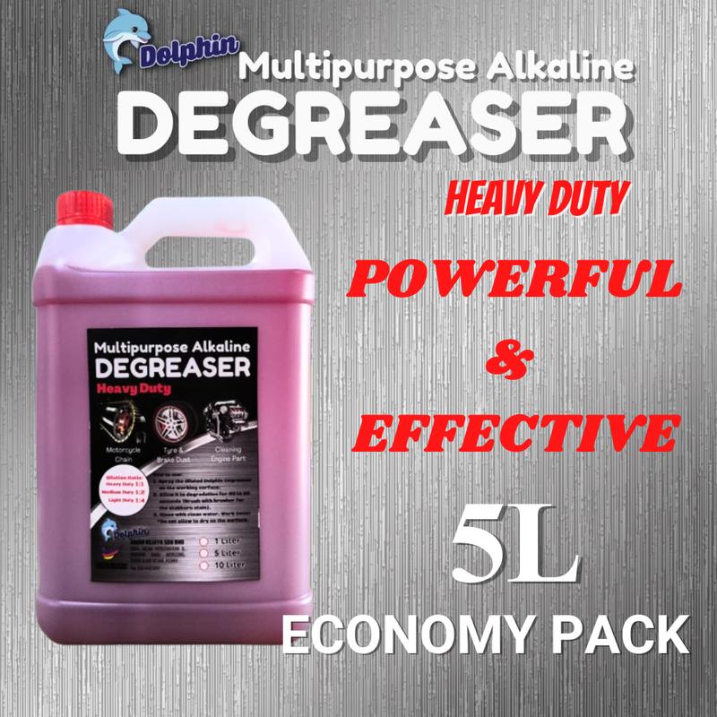 [Ready Stock] DOLPHIN Alkaline Degreaser 5L / Cecair Pencuci - TikTok ...