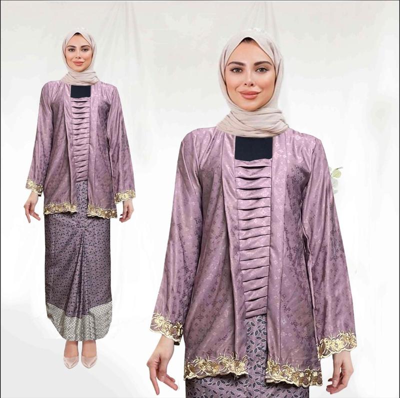 Baju Kebaya Batik Fabric Dobi Sotra S to XXL - TikTok Shop Malaysia