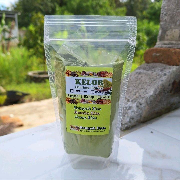 Daun Kelor Bubuk 100 gram Kualitas Premium - Shop | Tokopedia