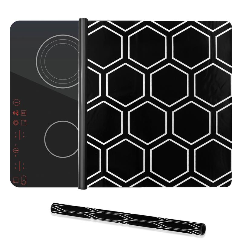 Induction Hob Protector | Large 61x53 cm () Kitchen Mat Protect ...