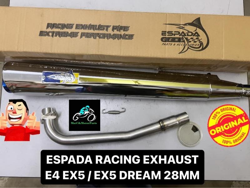 ESPADA RACING E4 EXHAUST EX5 / EX5 DREAM / EX5 HIGH POWER STANDARD ...