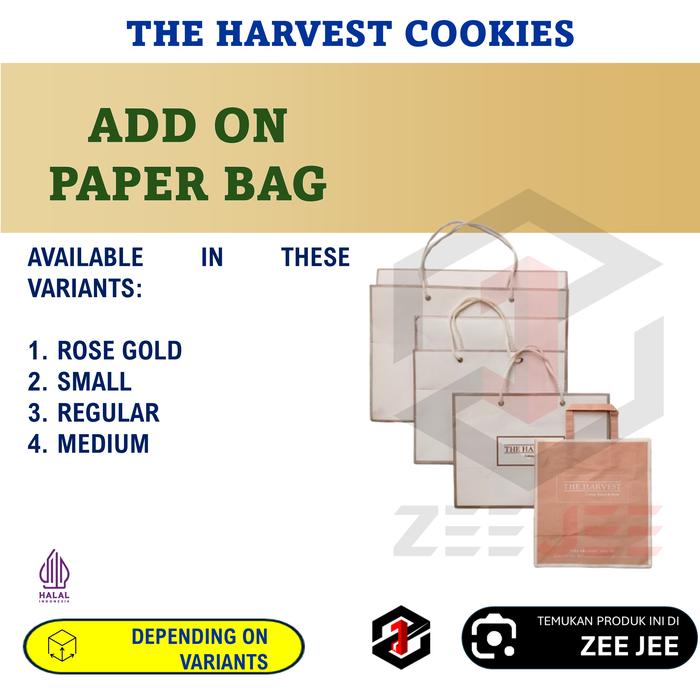 Jual THE HARVEST COOKIES (ADD ON PAPER BAG) - Kab. Tangerang - ZEE JEE ...