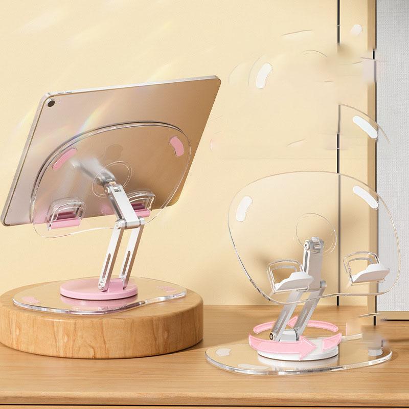 Tablet PC bracket, rotary aluminum alloy desktop bracket, foldable ...
