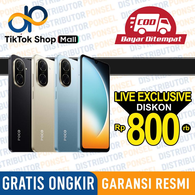 [Live Exclusive] HP Xiaomi Poco C71 4/128GB Garansi Resmi - Shop ...