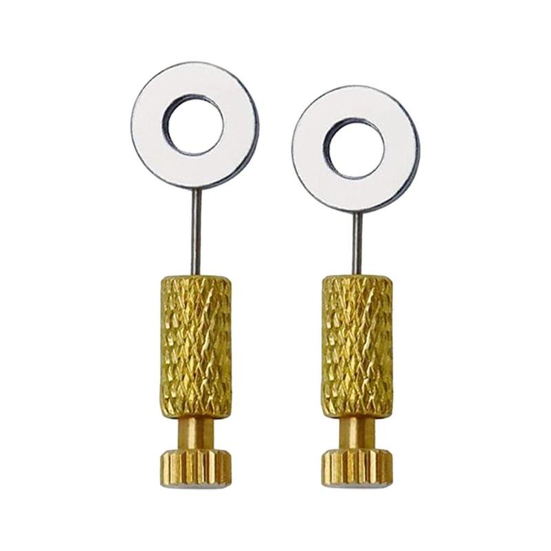 2x DIY Leather Located Needle Sewing Handmade Tools Leather Edges ...