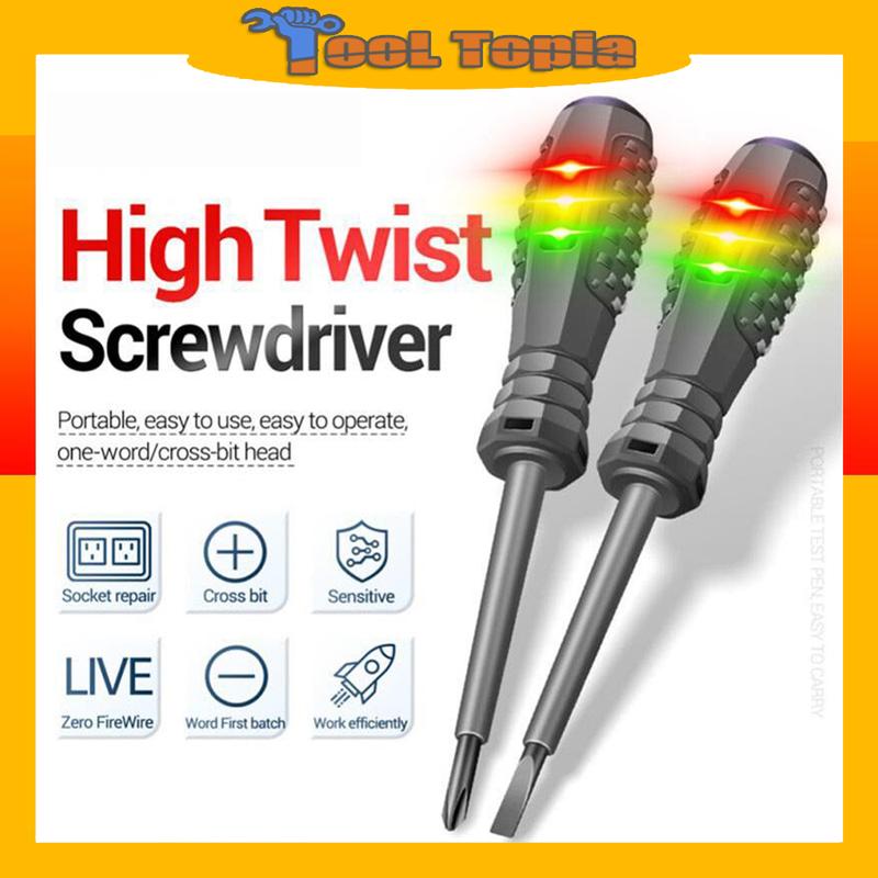 ToolTopia | Digital voltage test pen 200-500V AC non-contact - TikTok ...