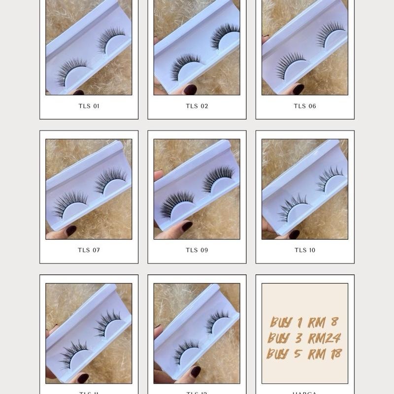 MINK LASHES TLS READY STOCK - TikTok Shop Malaysia