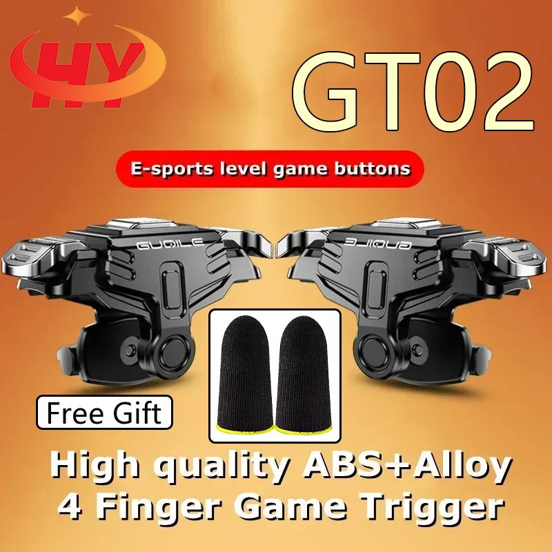 HY 2pcs Gt02 Game Trigger Compatible For Pubg Aim Shooting Button ...