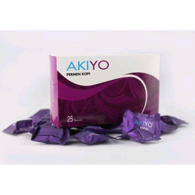 permen AKIYO Candy rasa Kopi Asli 1Box Isi 25 Pcs Original - Shop ...